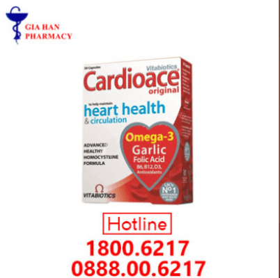 Vitabiotics Cardioace Original - Phòng Ngừa & Hỗ Trợ Điều Trị Các Bệnh ...