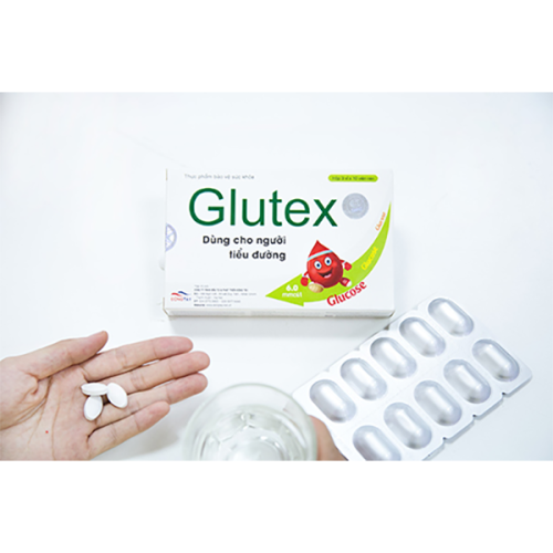 Viên Uống Glutex - Giúp Hạ Đường Huyết Cho Người Tiểu Đường