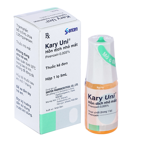 Kary Uni – Thuốc Nhỏ Mắt Cho Người Đục Tinh Thể Mới (Hộp 5ml) – Nhà Thuốc Gia Hân
