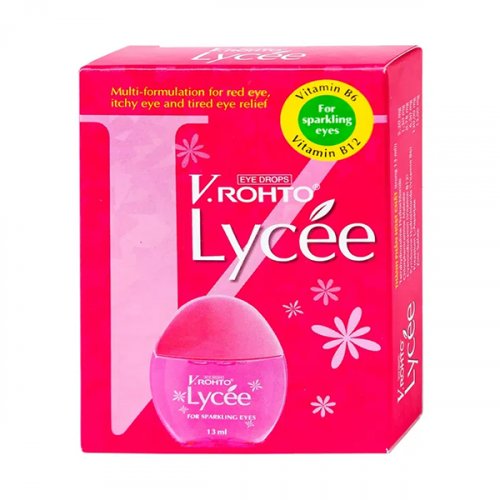 V.Rohto Lycée - Thuốc Nhỏ Mắt Giảm Ngứa Mắt (Hộp 13ml)