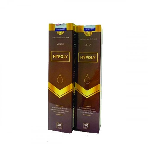 Hypoly - Viên Sủi Hỗ Trợ Cho Người Bị Tiểu Đường (Hộp 20 viên)