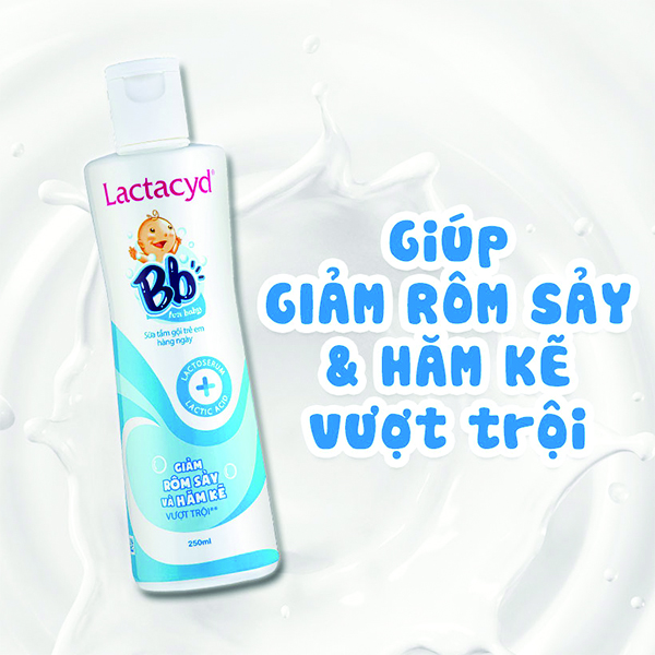 Lactacyd BB - Sữa Tắm Duy Trì Độ pH Da Cho Bé (Hộp 250ml)