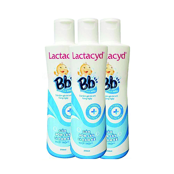Lactacyd BB - Sữa Tắm Duy Trì Độ pH Da Cho Bé (Hộp 250ml)