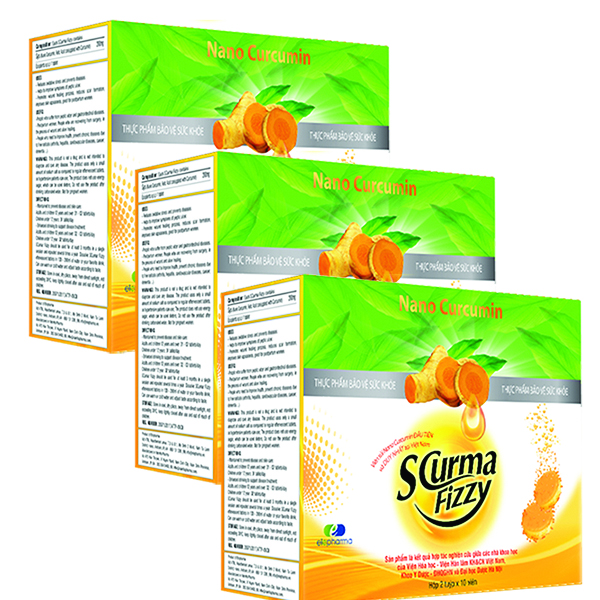 Nano Curcumin Scurma Fizzy - Sủi Hỗ Trợ Cho Người Bị Viêm Loét Dạ Dày ...