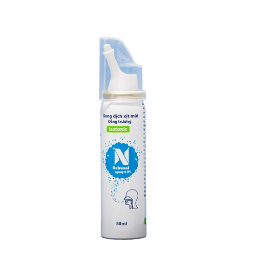 Nebusal Spray 0.9% - Giúp Giữ Ẩm Đường Hô Hấp (Hộp 50ml)