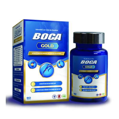 Viên Uống BOCA GOLD - Hỗ Trợ Cải Thiện Gân Cốt (Hộp 60 viên)