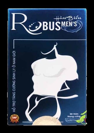 Hàu Biển Robus Men’s - Hỗ Trợ Bổ Thận & Tráng Dương (Hộp 30 viên)