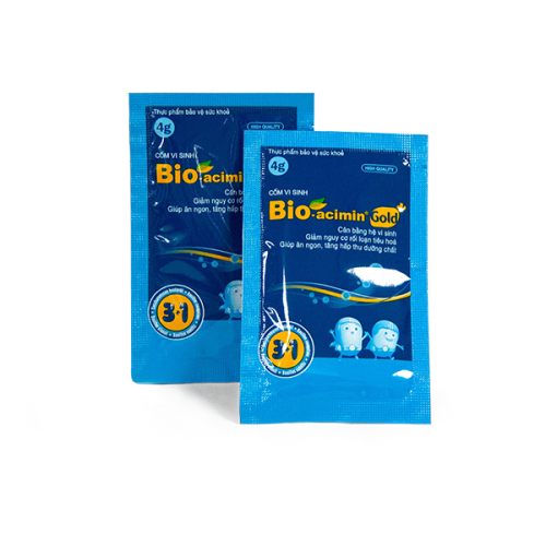 Cốm Vi Sinh Bio Acimin Gold+ - Bổ Sung Vi Khuẩn Có Ích (Hộp 30 gói)