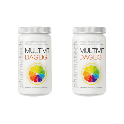 Multivit Daglig - Giúp Cơ Thể Khỏe Mạnh (Hộp 180 viên)