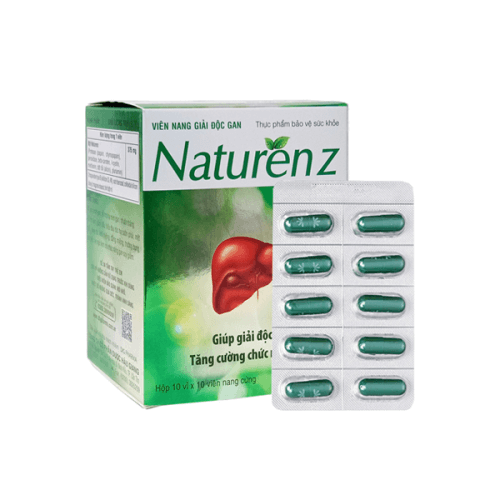 Giải Độc Gan Naturenz - Hỗ Trợ Bổ Gan (Hộp 100 viên)