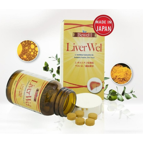 Bewel LiverWel - Viên Uống Hỗ Trợ Chức Năng Gan (Hộp 45 Viên)