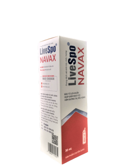 Dung Dịch Vệ Sinh Tai Mũi Họng Livespo Navax - Bổ Sung Bào Tử Lợi Khuẩn ...