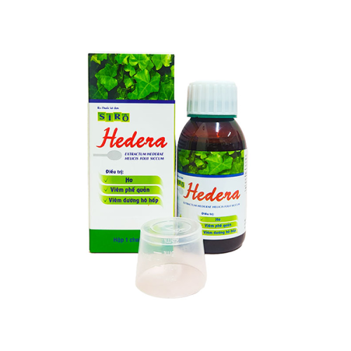 Siro Hedera - Điều Trị Viêm Đường Hô Hấp Kèm Ho (Hộp 100ml)