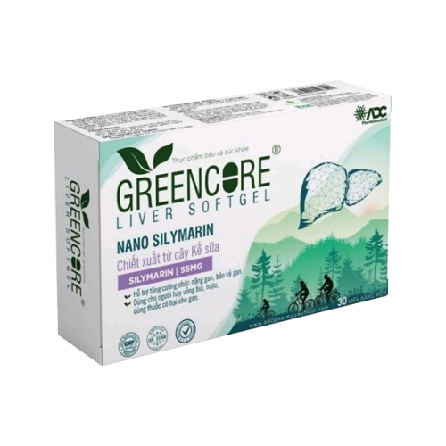 Greencore Liver Softgel - Hỗ Trợ Bảo Vệ Gan