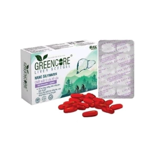 Greencore Liver Softgel - Hỗ Trợ Bảo Vệ Gan